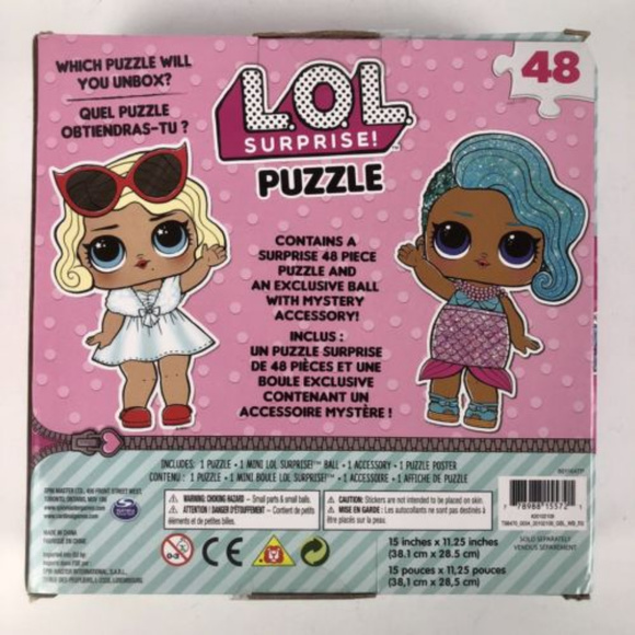 Other | Lol Surprise Dolls 48 Piece Puzzle With Surprise A | Poshmark